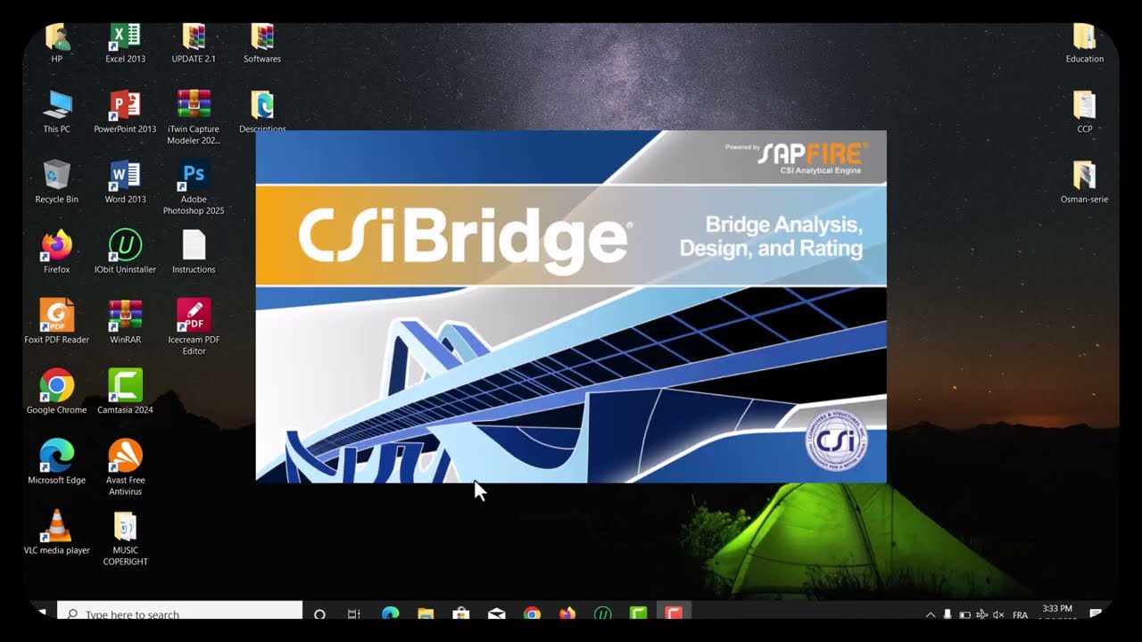 How to install and activate CSiBridge Advanced  v26.2 Full version (2025)