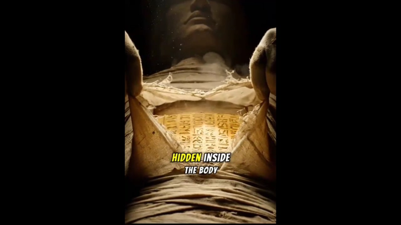 A 1600-Year-Old Mummy Was Hiding a Secret Scroll Inside 😳