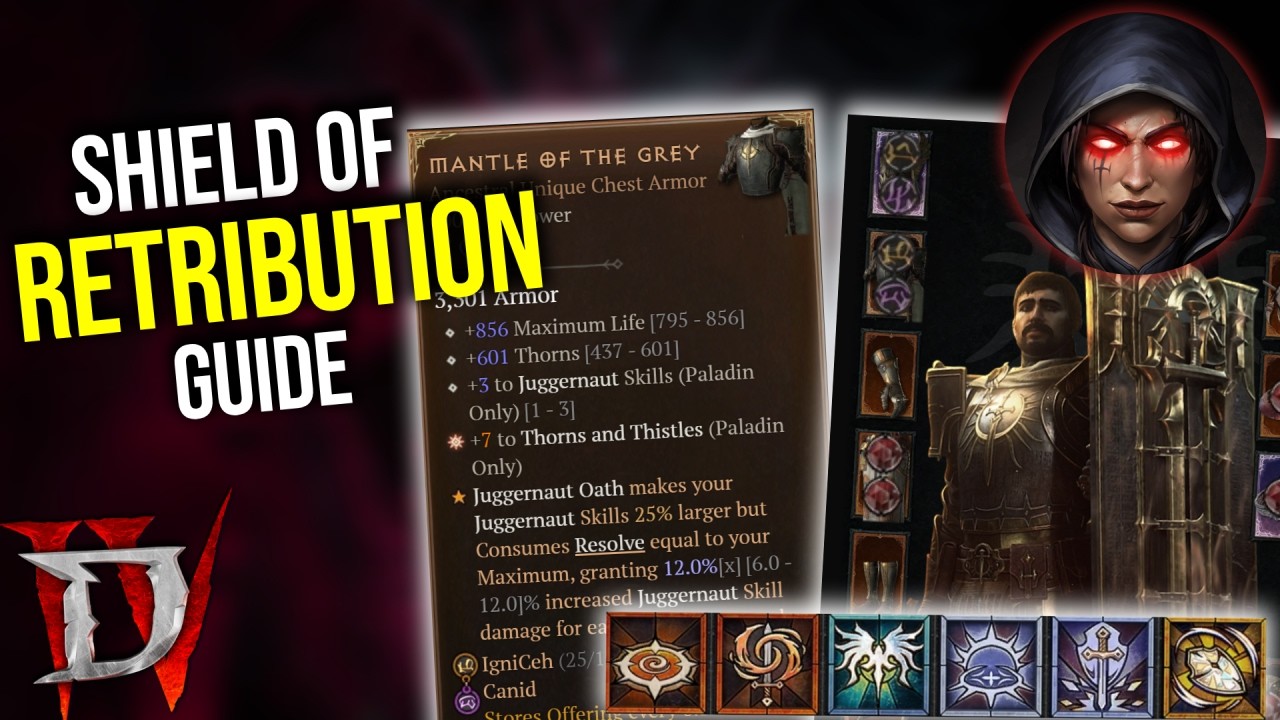 Shield of Retribution Paladin Leveling Guide - D4 Maxroll.gg