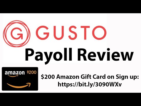 Pros and Cons of Gusto Pay Review- $200 gift card in video description!