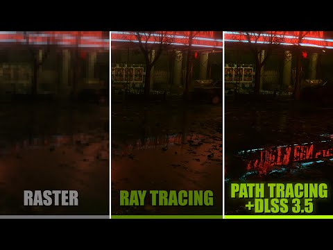 Alan Wake 2 — Raster VS Ray Tracing VS Path Tracing Comparison | 4K60