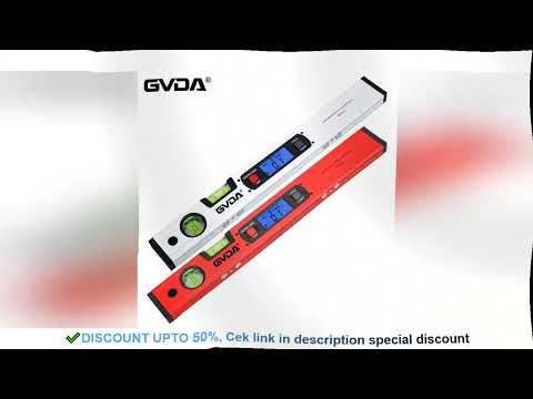 REVIEW GVDA Digital Spirit level Bubble Magnetic Electric Level 360 degree Angle Finder Protractor I