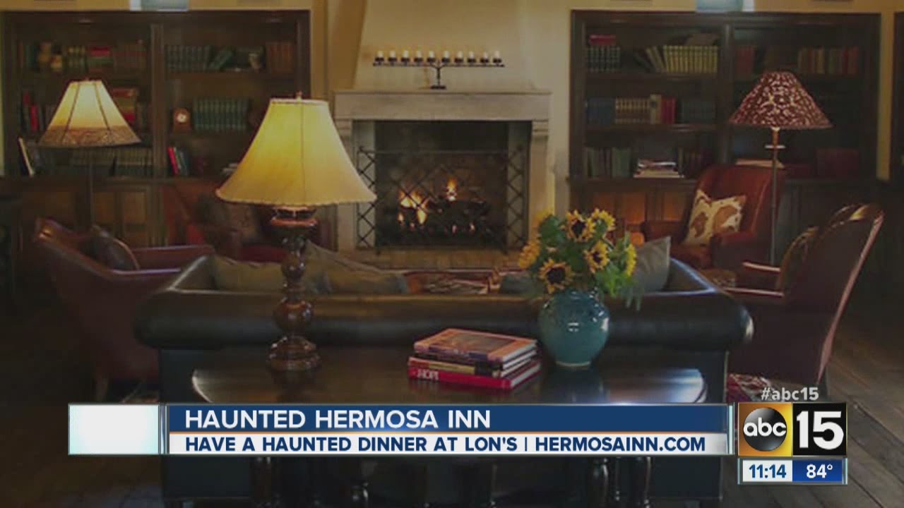 Have a haunted dinner at the Hermosa Inn
