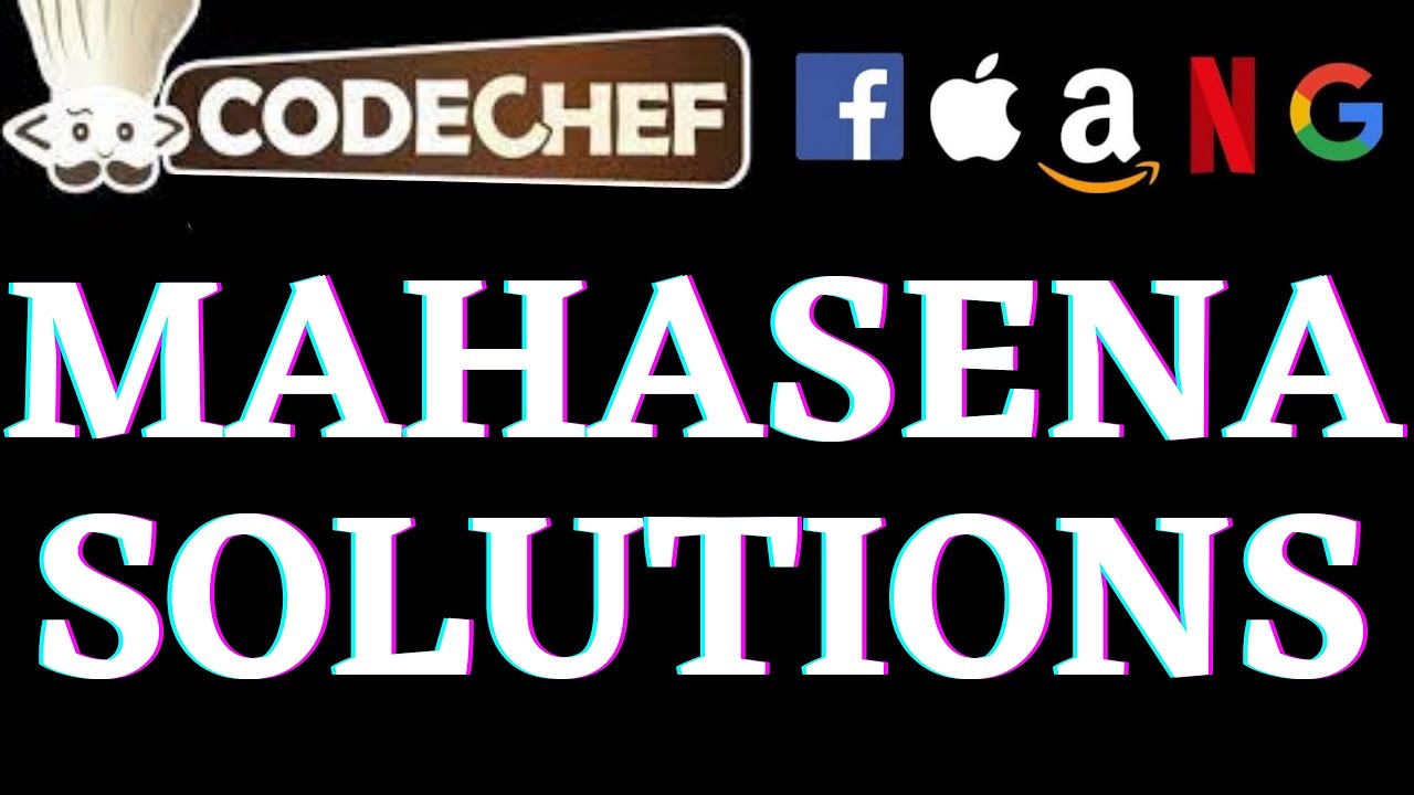 Mahasena | CodeChef Beginners Problems | Python