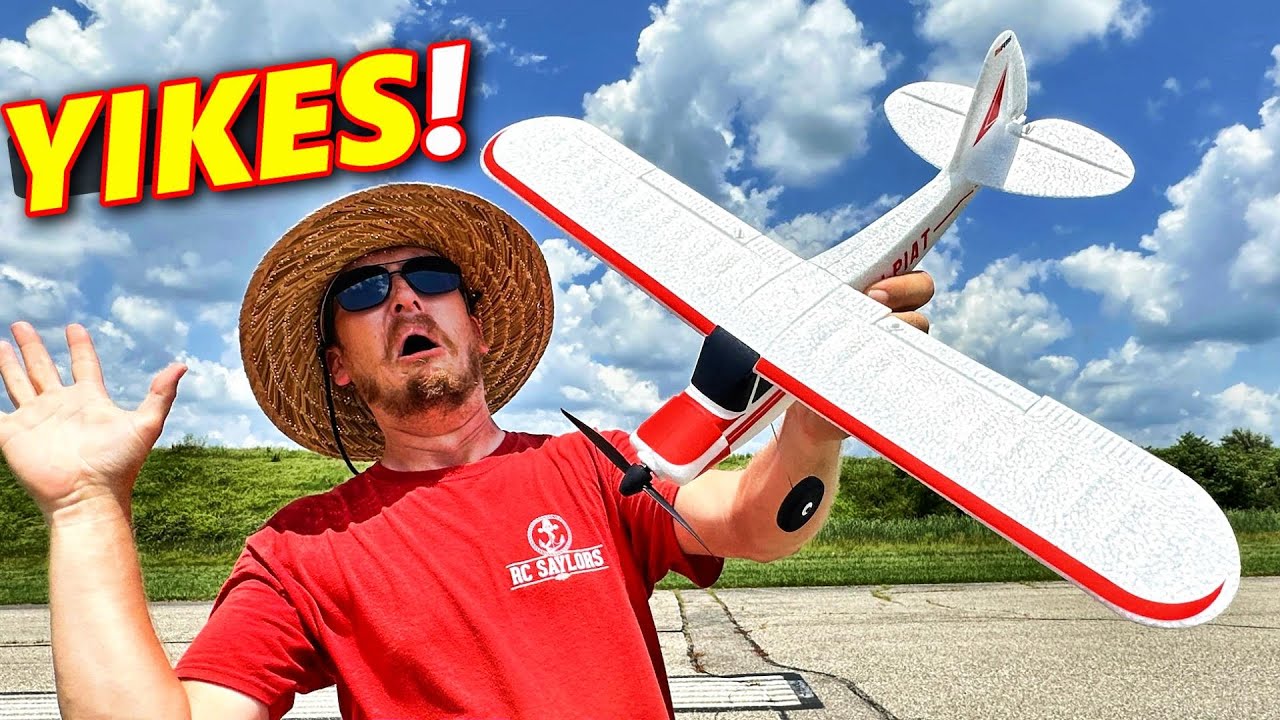 They ACTUALLY Expect YOU to Pay for This?!? FMS PA-18 Mini RC Plane