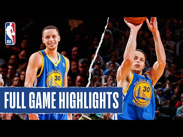 5 highest-scoring games in Stephen Curry's NBA career