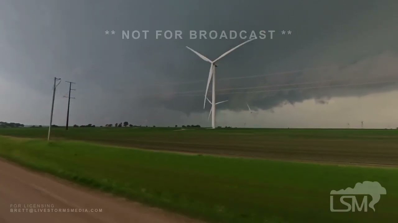 05-18-2026 Palmer to Winifred, KS - Multiple Close Range Tornadoes - Damage - Structure