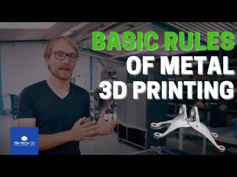 Basic rules of Metal 3D Printing | Metal Additive Manufacturing