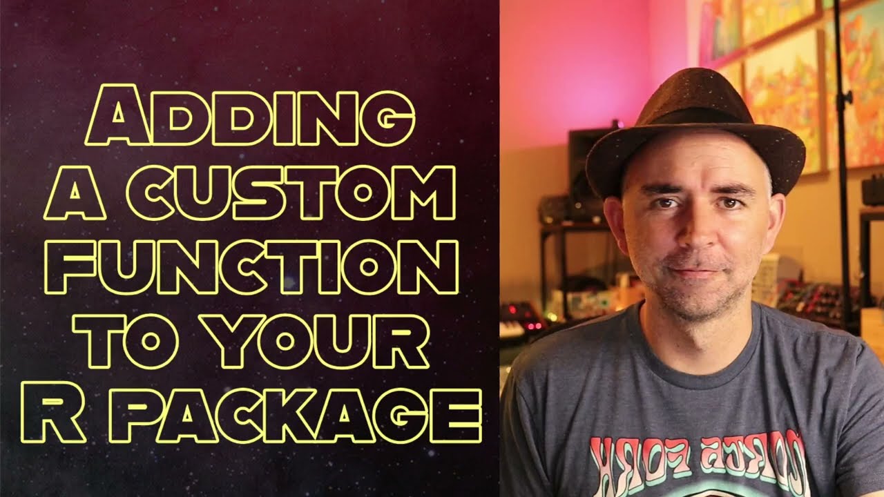 Adding new functions to your R package