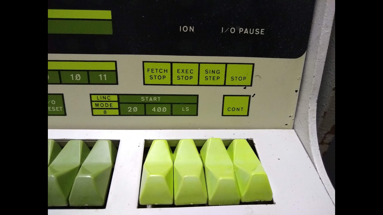 PDP-12: Tape Data Test VIII: Swapping Teletype Cards