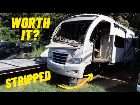 PARTS RV STRIPPED 2017 THOR AXIS SIDEWALL REPAIR AND REPLACEMENT PART 2