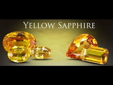 Yellow Sapphire Benefits::Pukhraj Stone of Jupiter or Brihaspati ...