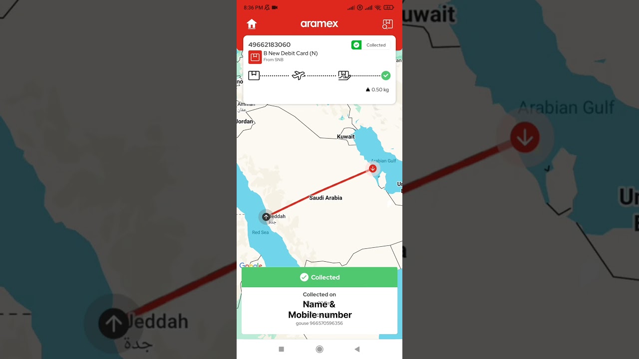 Aramex parcel delivered #shortsfeed #youtubeshorts #trend #viral #video