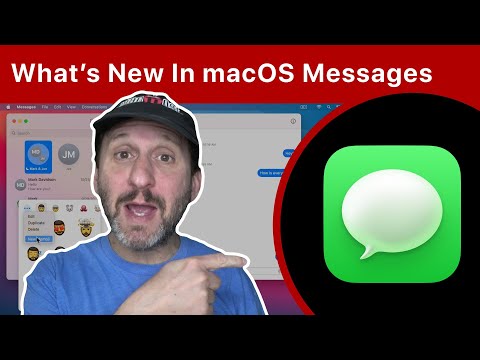 What's New In the macOS Messages App
