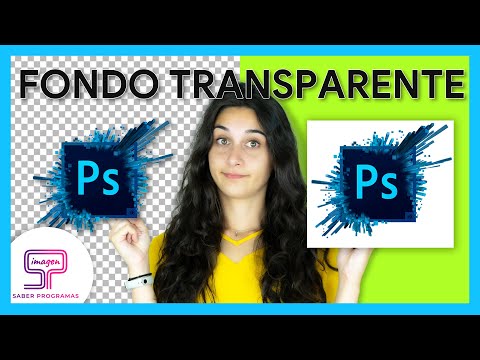 🔵 Como hacer PNG en Photoshop 👉 Fondo TRANSPARENTE