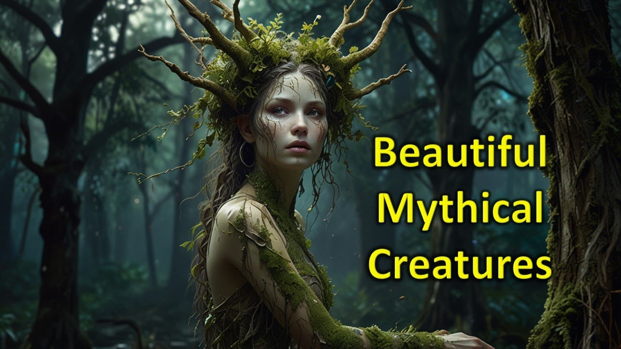 Beautiful Mythical Creatures #siren #mermaid #nymph #fairy #selkie #dryad #phoenix #unicorn