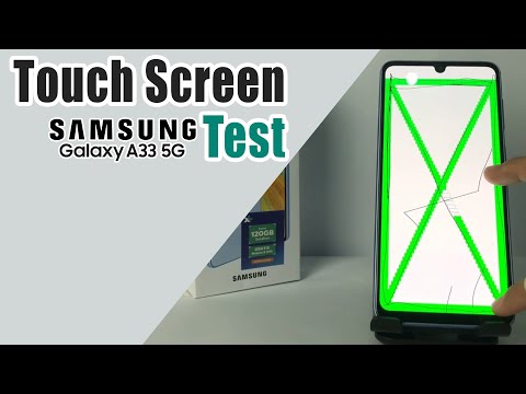 How To Test Touch Screen In Samsung A33 5G