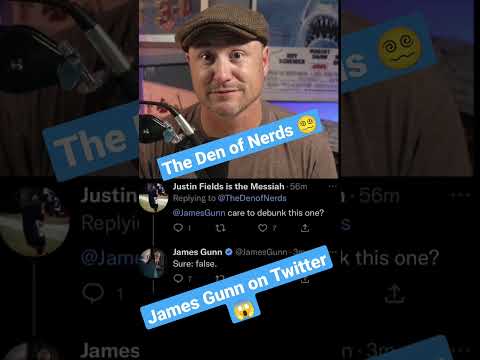 James Gunn destroys The Den of Nerds on Twitter ???????? #shorts