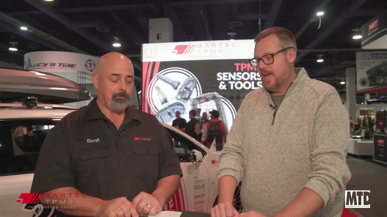 Interview with Scot Holloway of Bartec TPMS at #SemaShow2024 with Modern Tire Dealer