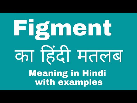 Figment Meaning in Hindi