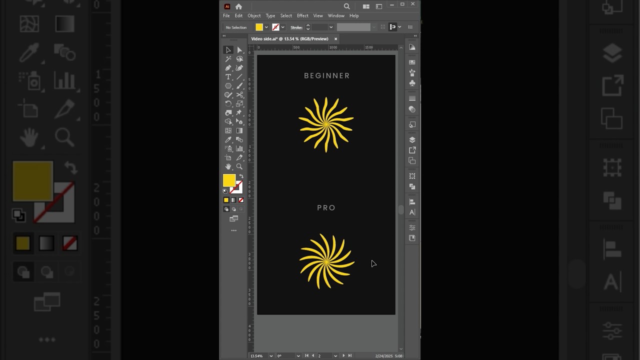 Master Illustrator in Seconds! #adobeillustrator #graphicdesign #trending #shorts #logodesign