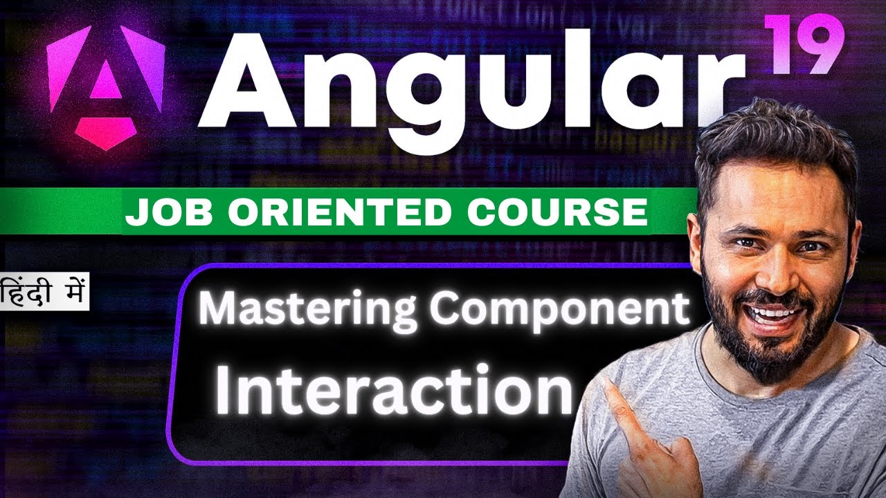 Angular 19 Tutorial in Hindi #42 Passing Data from Parent to Child Component #angular19