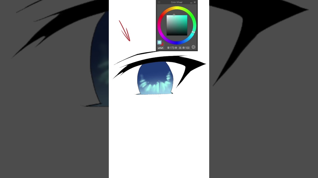 How to Color the Eye - #art #drawing #artist #drawingtutorial #sketch #tutorial