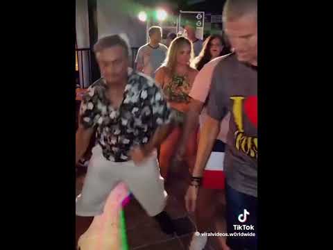 Man dancing to thatβs my dog