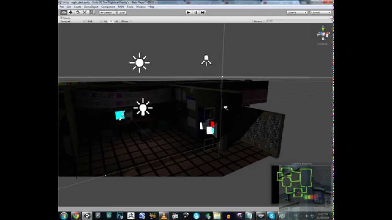 Unity 3D - Viewport Camera Bug [FIX] (After update to 4.6)
