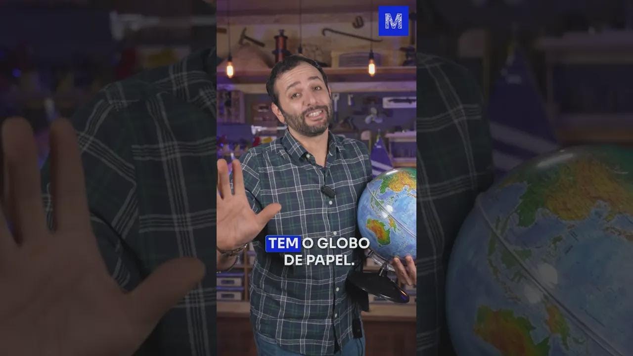 How Does a Flat Map Turn Into a Globe?