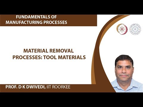 Material Removal Processes: Tool materials Video Lecture - Crash Course ...