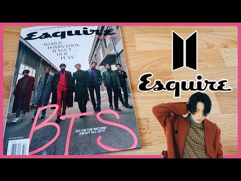 BTS Esquire Magazine Unboxing + GA
