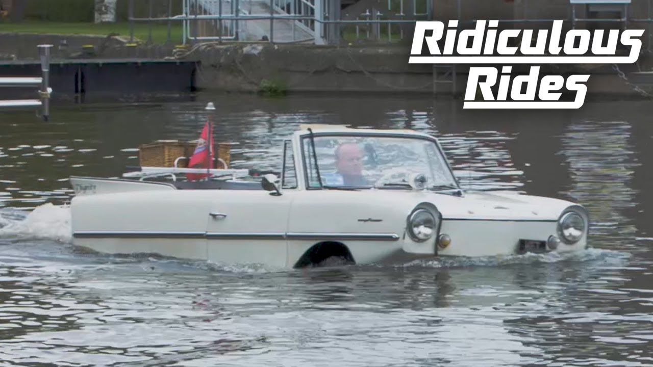 This Barely-Driven Amphicar Deserves a Chance, Because It’s Both Car ...