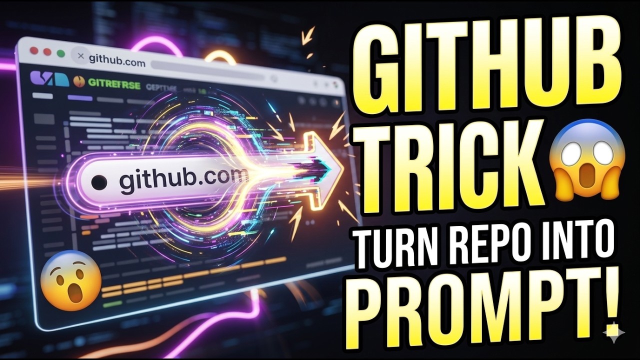 Convert Any GitHub Repo into a Prompt in Seconds 🚀