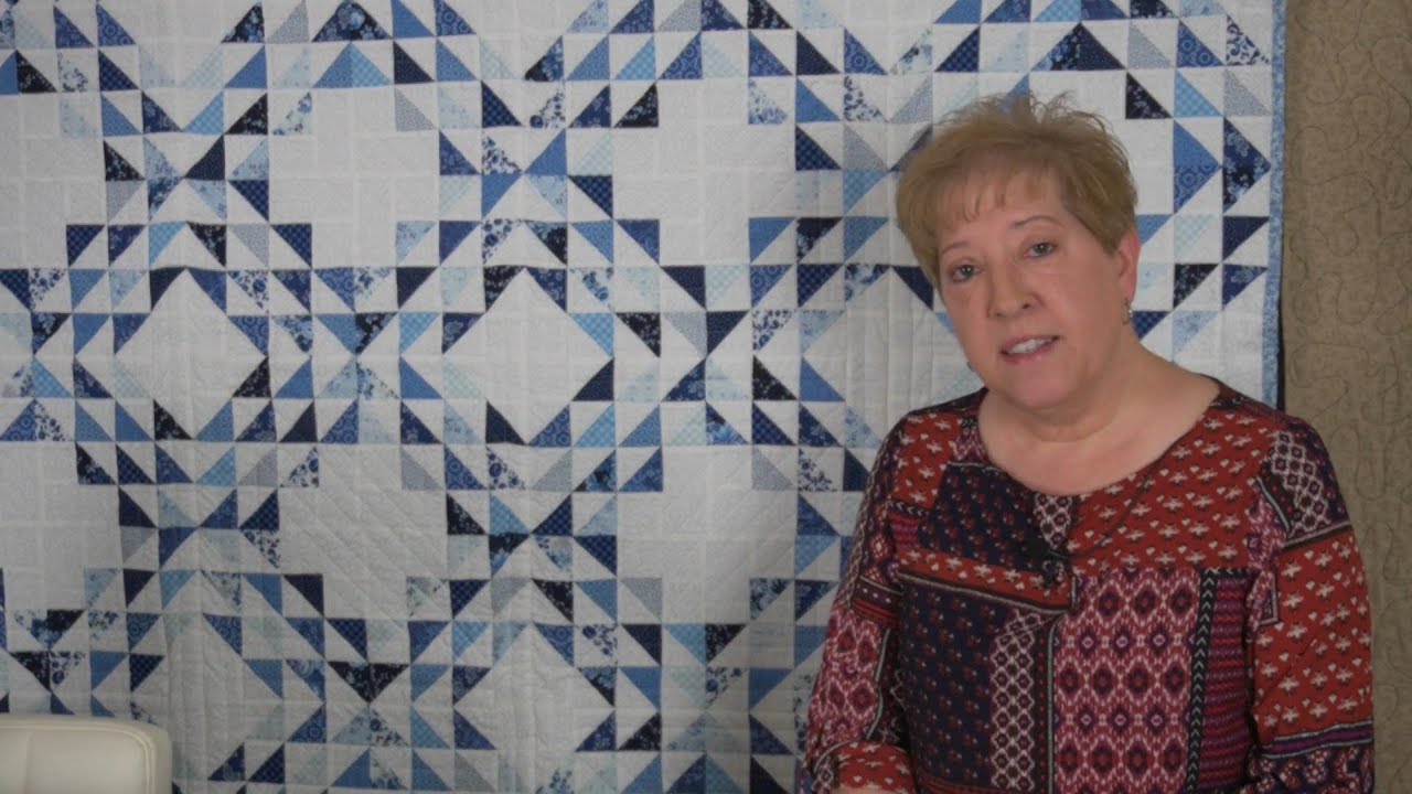 Ocean Waves Quilt Completed