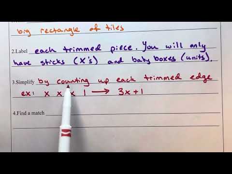 Multiply Two Polynomials Using Algebra Tiles (Lesson Introduction and Definitions)