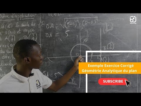 Exercice Corrigé Geometrie analytique #3