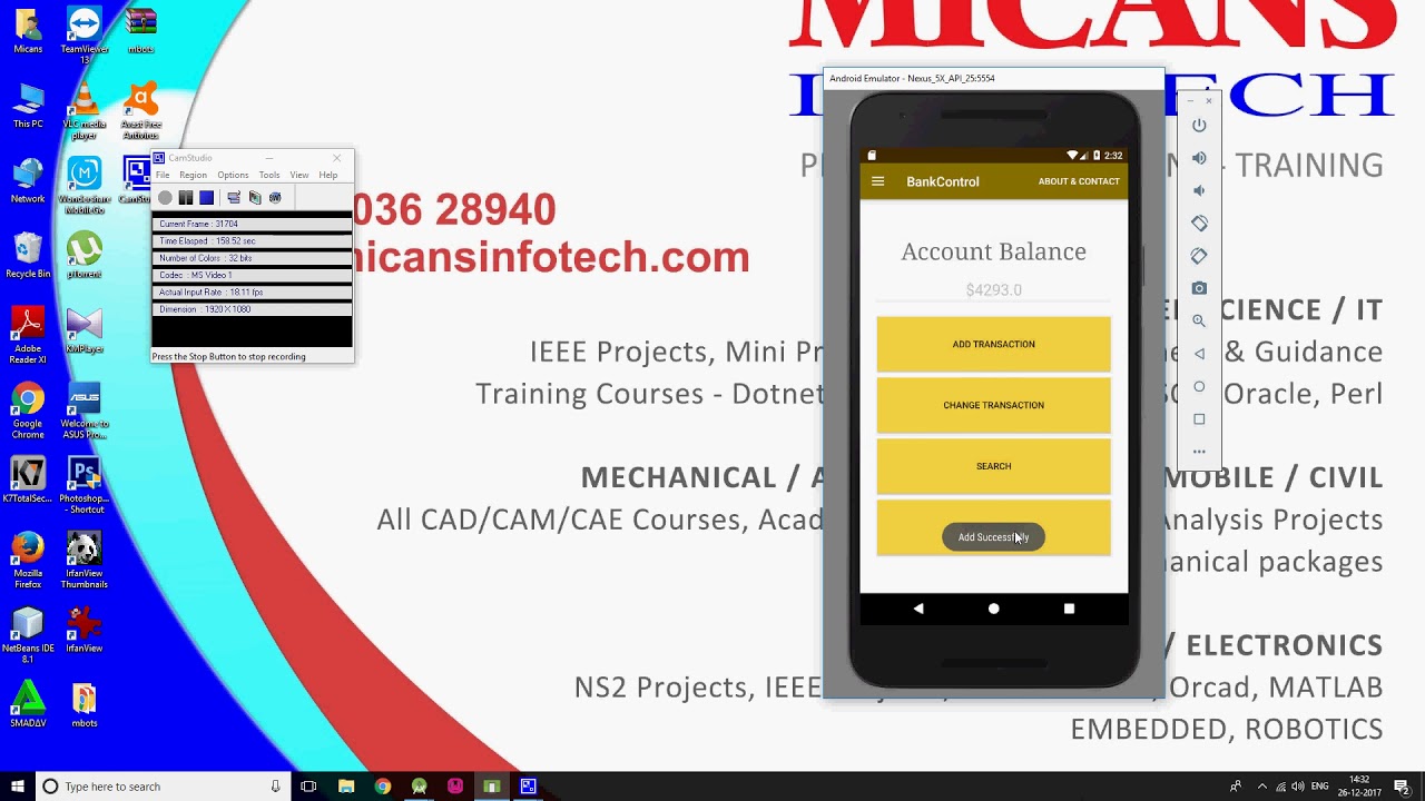 My Banking Android Project