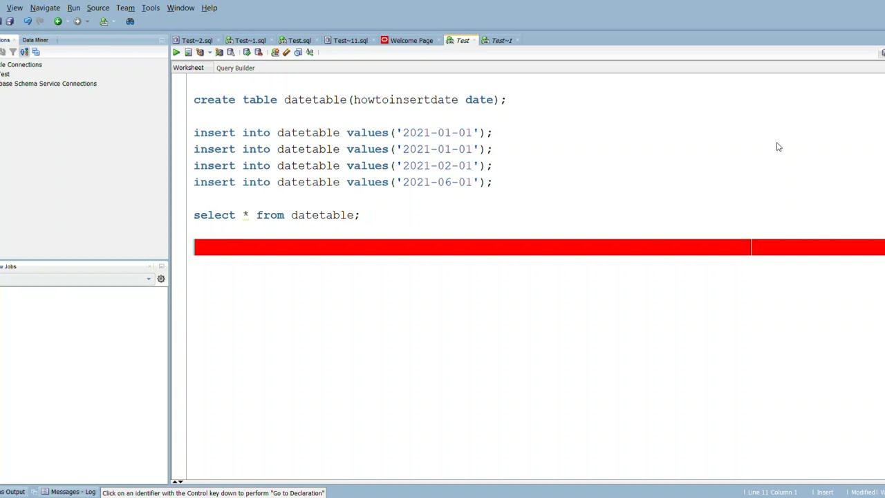 Just know How to insert date column in Oracle - Cool Videos! #datedatatype