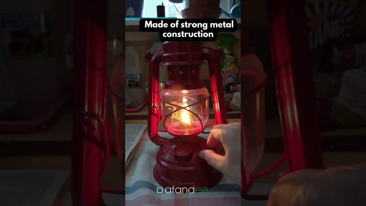 Red Lantern and premium cotton lantern wick