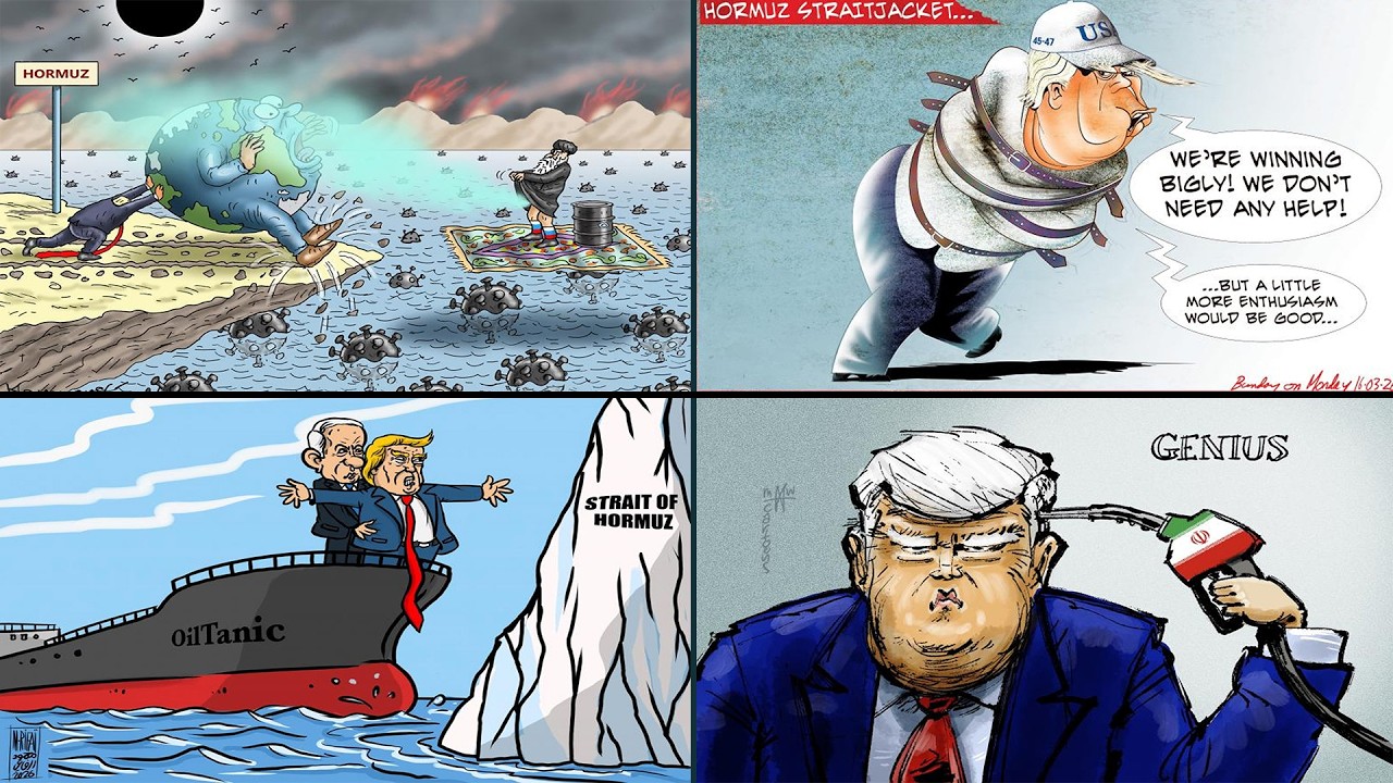 Viral Trump Satire Cartoons – Today’s Funniest American Political Cartoon Compilation || MAR 17