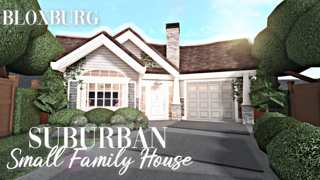 Roblox Bloxburg - Suburban Small Family House - Minami Oroi