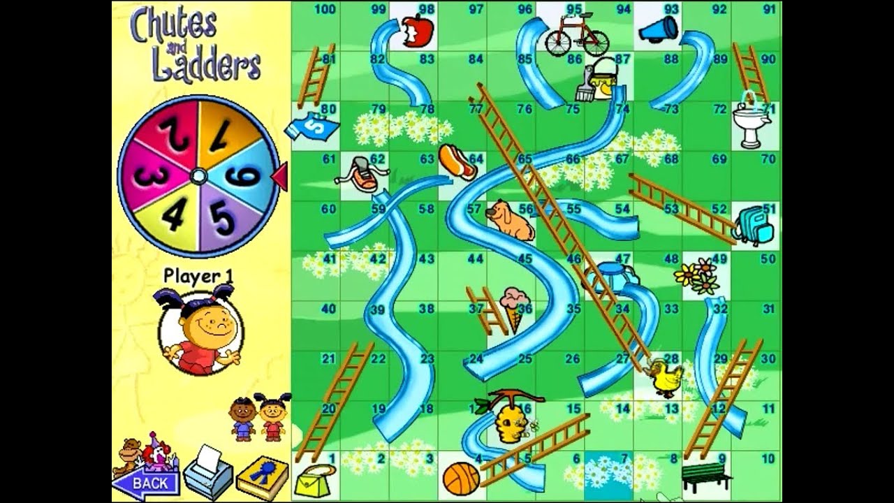 Chutes and Ladders PC Board Games Review