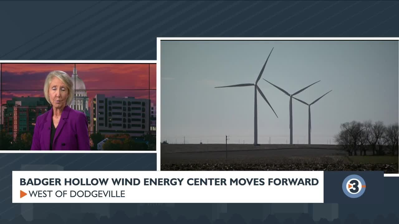 Badger Hollow wind energy center moves forward