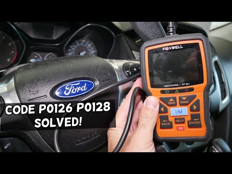 FORD CODE P0126 P0128 FIX COOLANT TEMPERATURE BELOW THERMOSTAT REGULATING TEMPERATURE