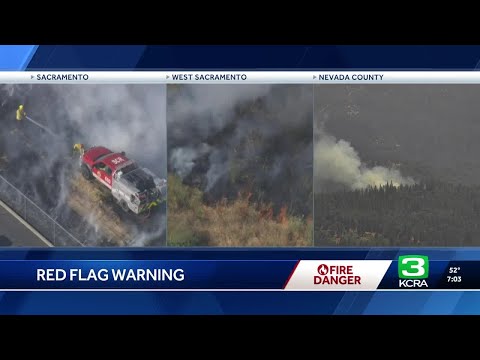 Red Flag Warning, PG&E planned shutoffs set for Saturday, Sunday in Northern California