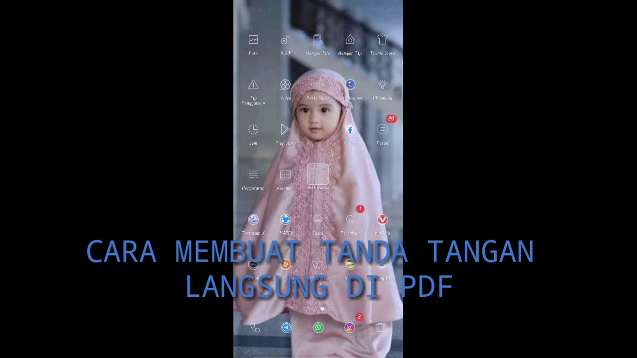 Cara mudah membuat tanda tangan di pdf langsung