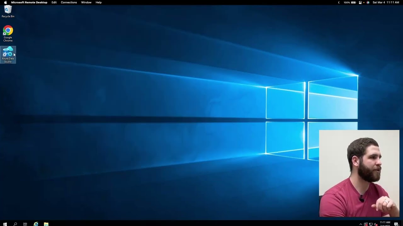 Connect to Sql Server using Windows Authentication