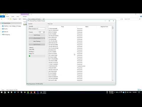 Public Proxy Toolkit: Scrape & Verify 1000s of Proxies in Minutes! (Free Windows Tool)
