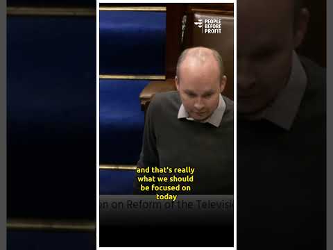 The TV Licence must be scrapped! - 13.02.24 [Paul Murphy TD]